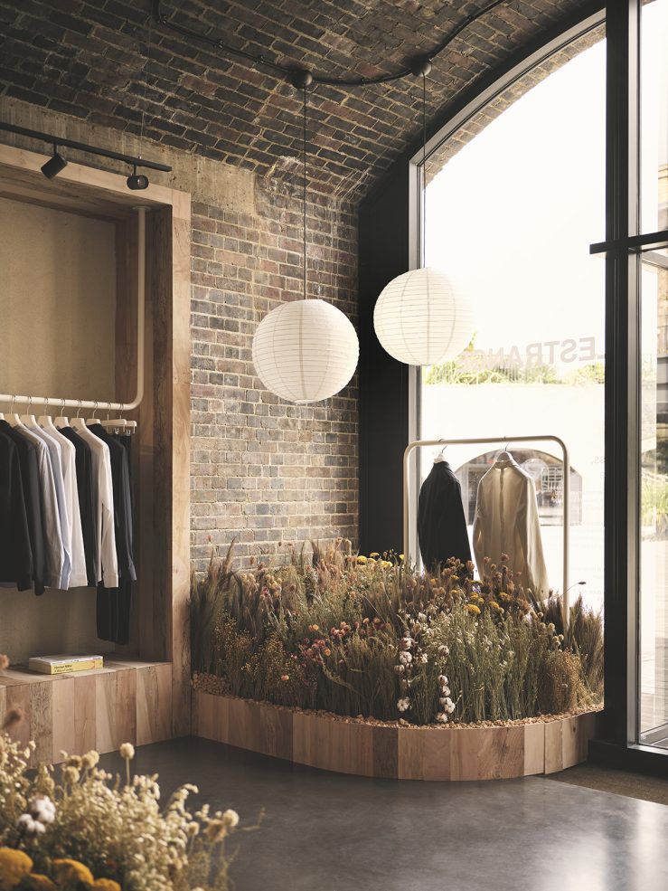A meadow inspires L'Estrange's new Coal Drops Yard store - The Spaces