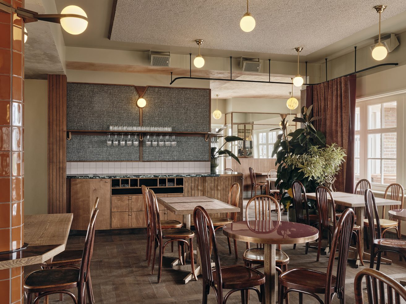 Polly Goudvisch remixes the classic Amsterdam brown café - The Spaces