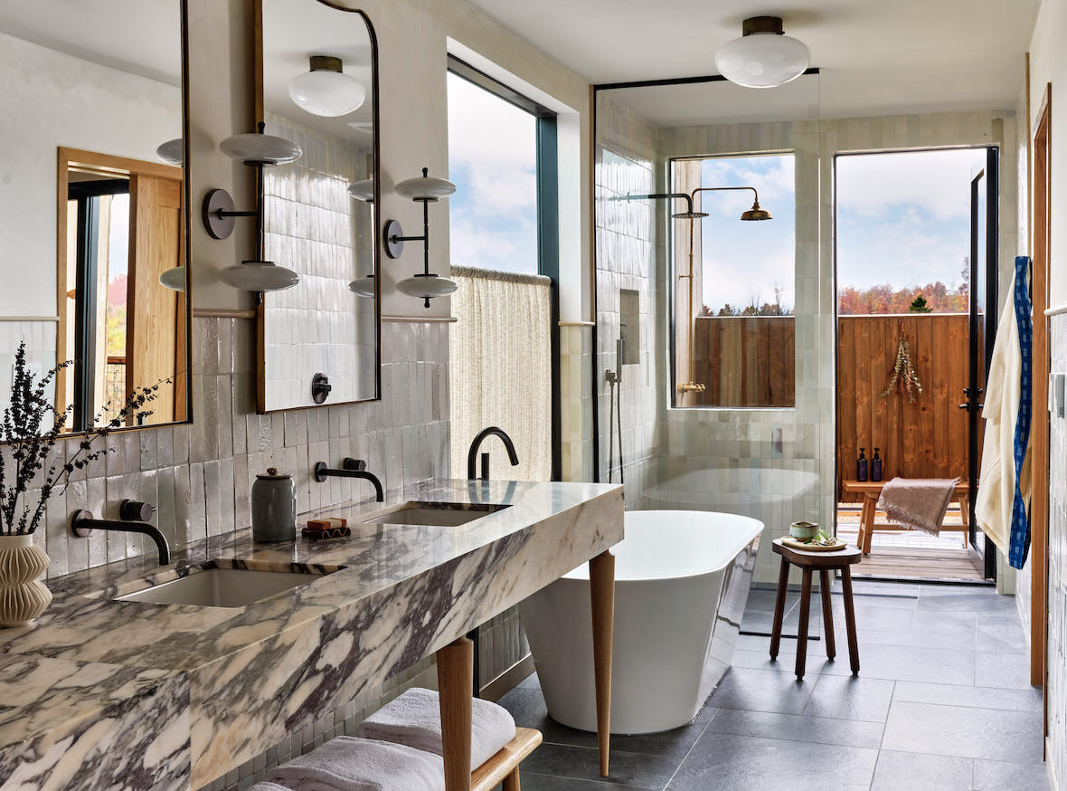 Wildflower Farms is an elevated take on cabin life in the Catskills ...