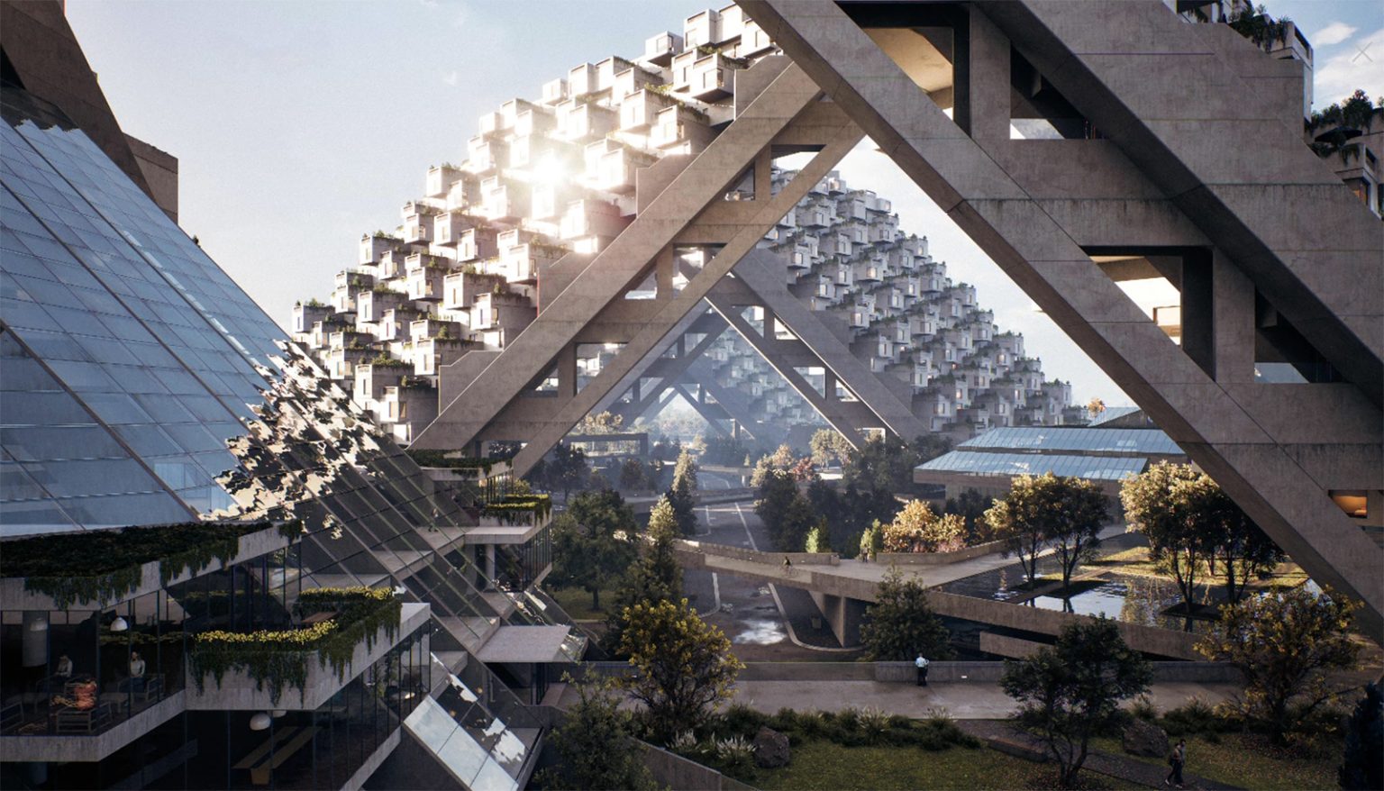 You can finally see Montreal's iconic Habitat 67 as it was meant to ...