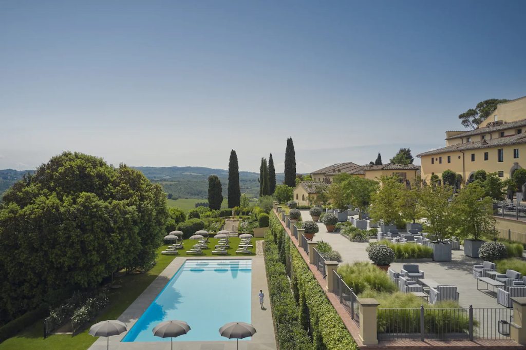 A 12th-century Tuscan castle is reborn as a fresco-filled hotel, Como ...