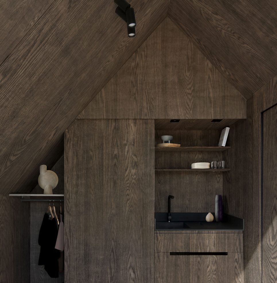 Koto designs a minimalist sleep cabin for hotels - The Spaces