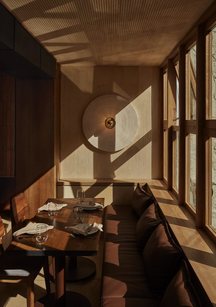 Bogotá restaurant IDEAL leans into a palette of earthy colours and ...