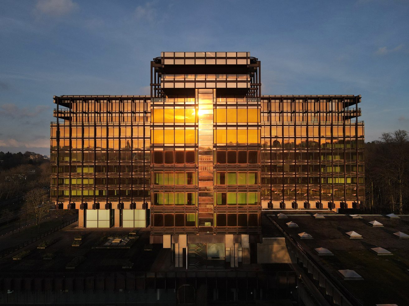 A new mixed-use space outside Brussels inhabits a 1970 architectural ...