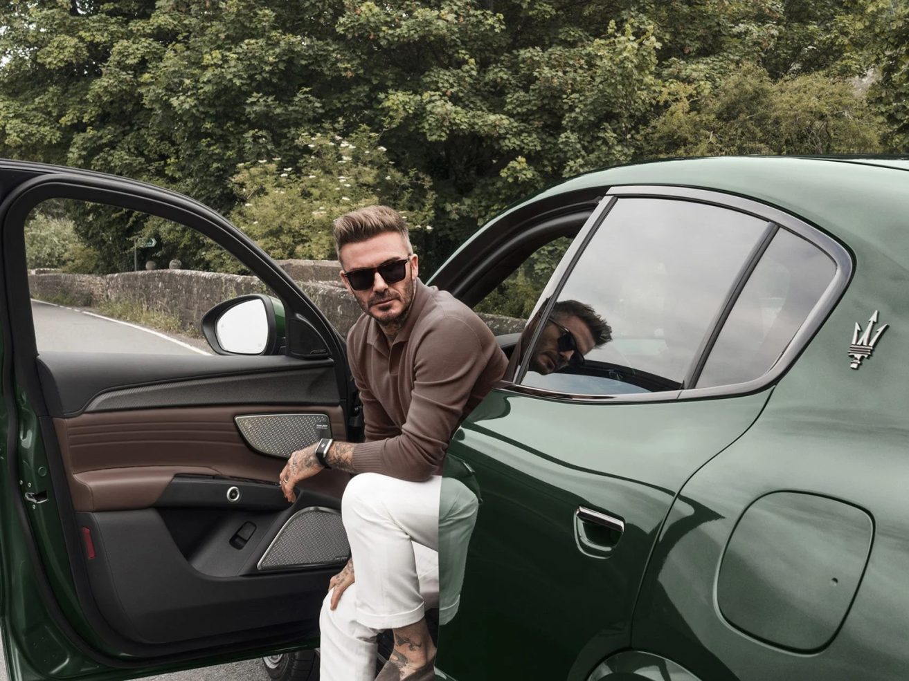 David Beckham designs a special edition Maseratis - The Spaces