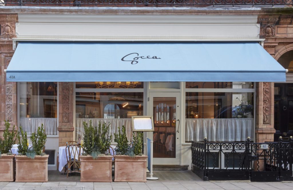 London restaurant Socca is a tribute to ‘whimsical Riviera styling ...