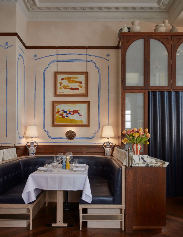 London restaurant Socca is a tribute to ‘whimsical Riviera styling ...