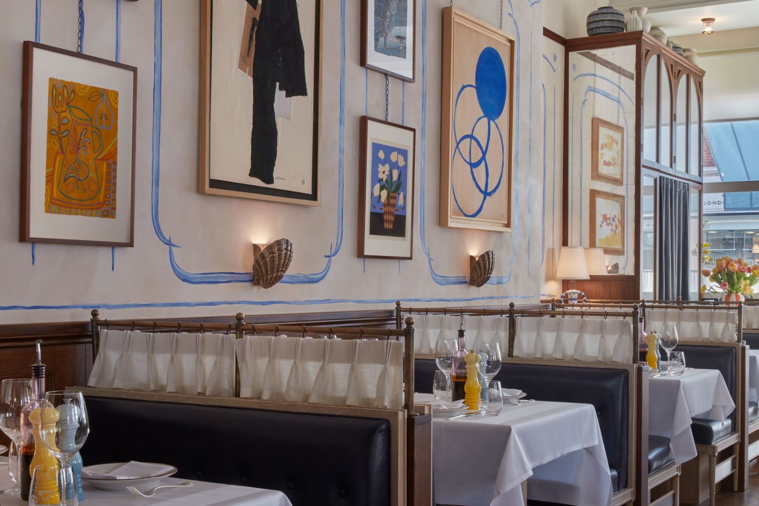 London restaurant Socca is a tribute to ‘whimsical Riviera styling ...