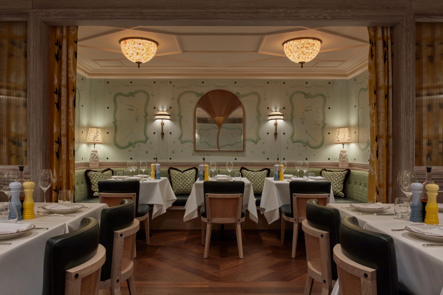London restaurant Socca is a tribute to ‘whimsical Riviera styling ...