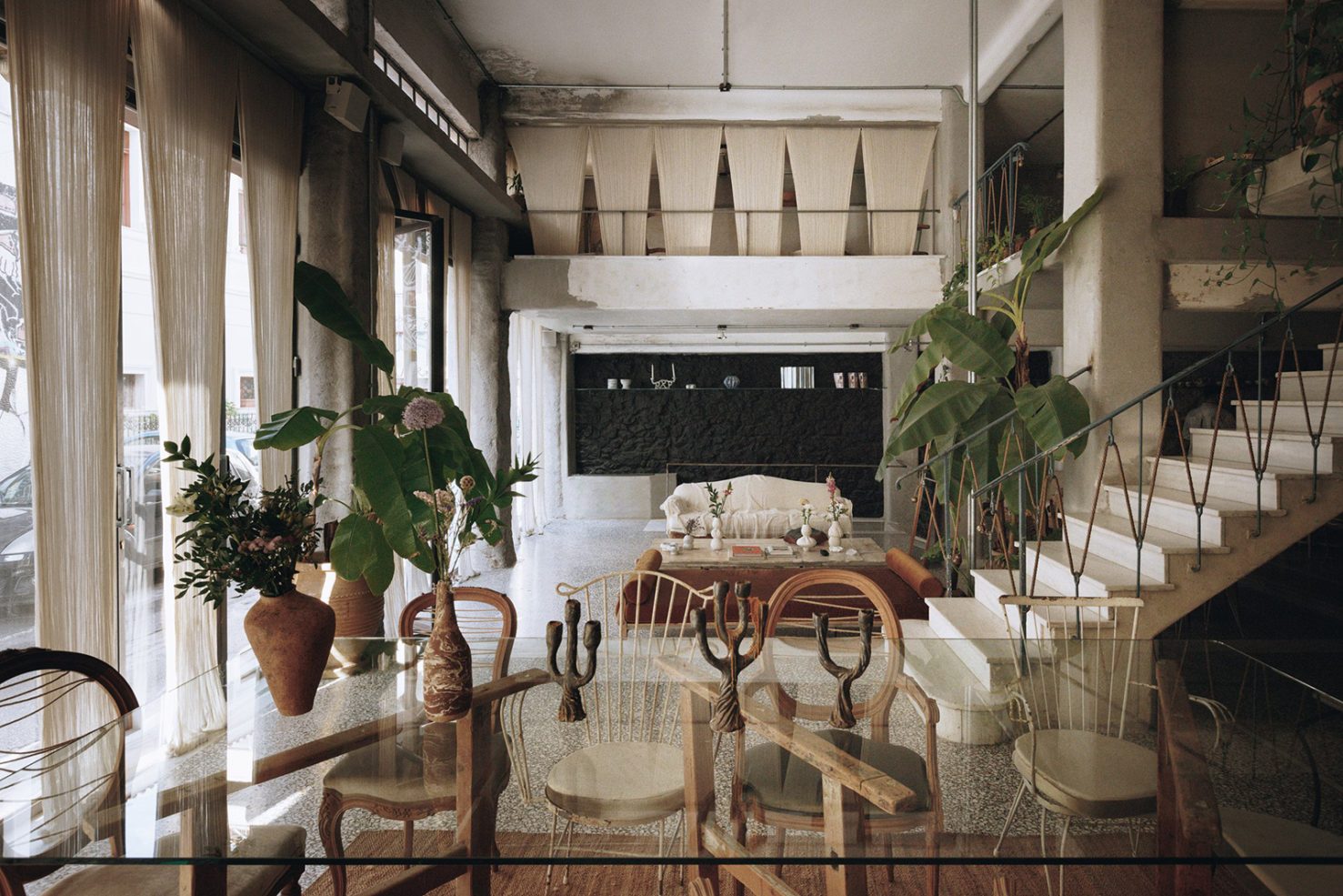 This Athens hotel leans into its industrial history through its tactile ...
