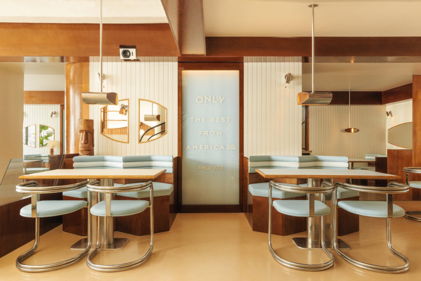 This Nantes burger bar channels the spirit of a modernist ocean liner ...