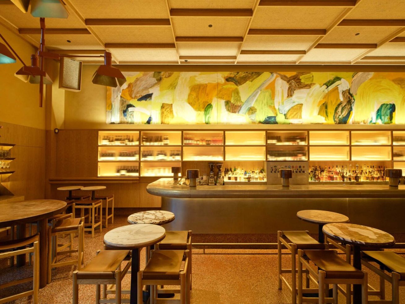 Melbourne's Her Bar basks in a golden glow