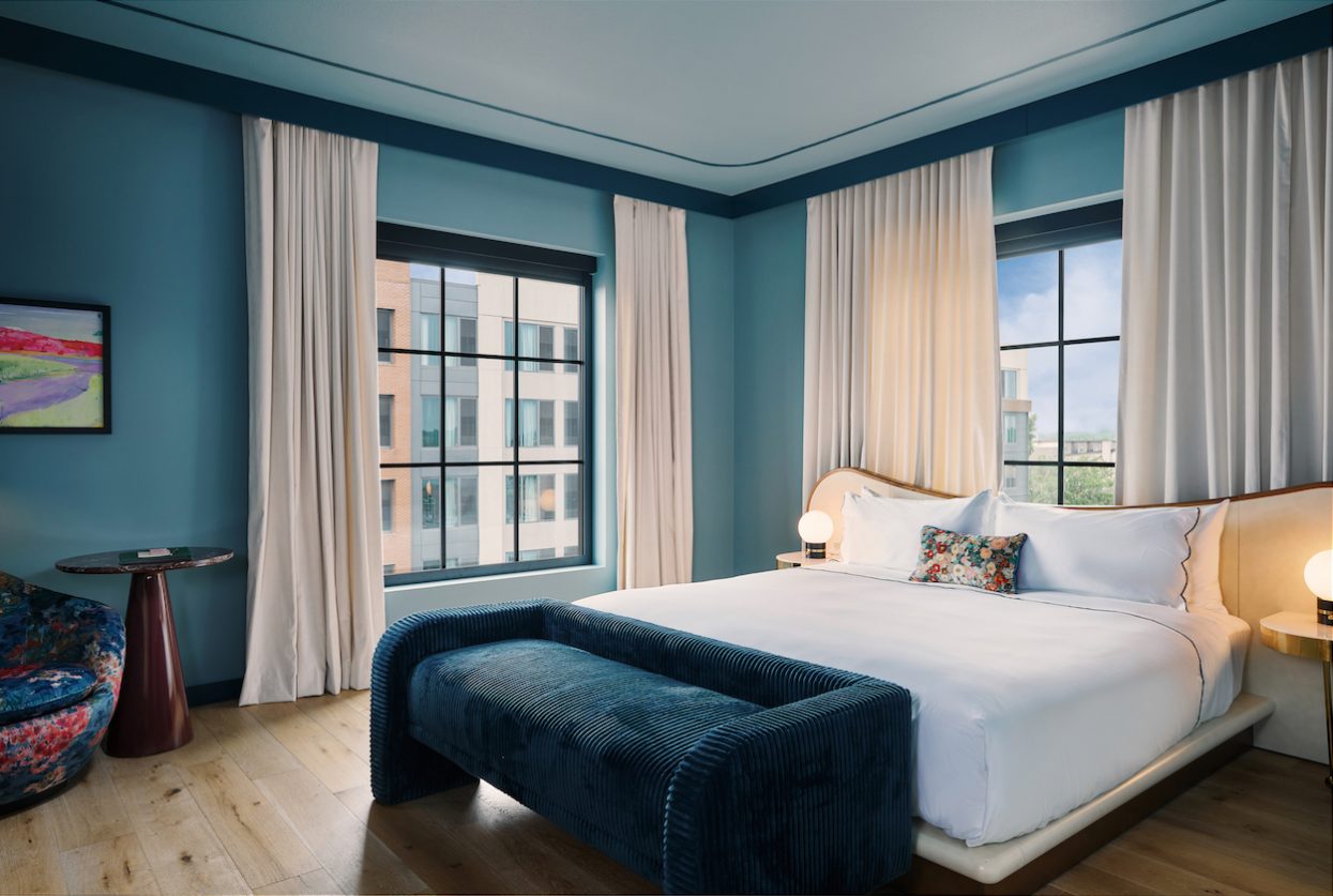 Louisville’s Hotel Genevieve offers rooms that are dipped in colour and ...