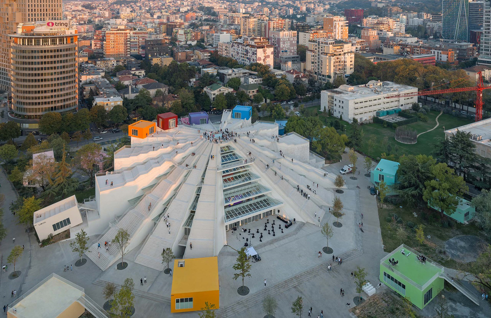In Albania, a communist pyramid is transformed into a tech hub - The Spaces