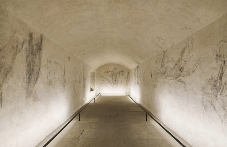 Michelangelo's secret drawing room opens to the public in Florence for ...