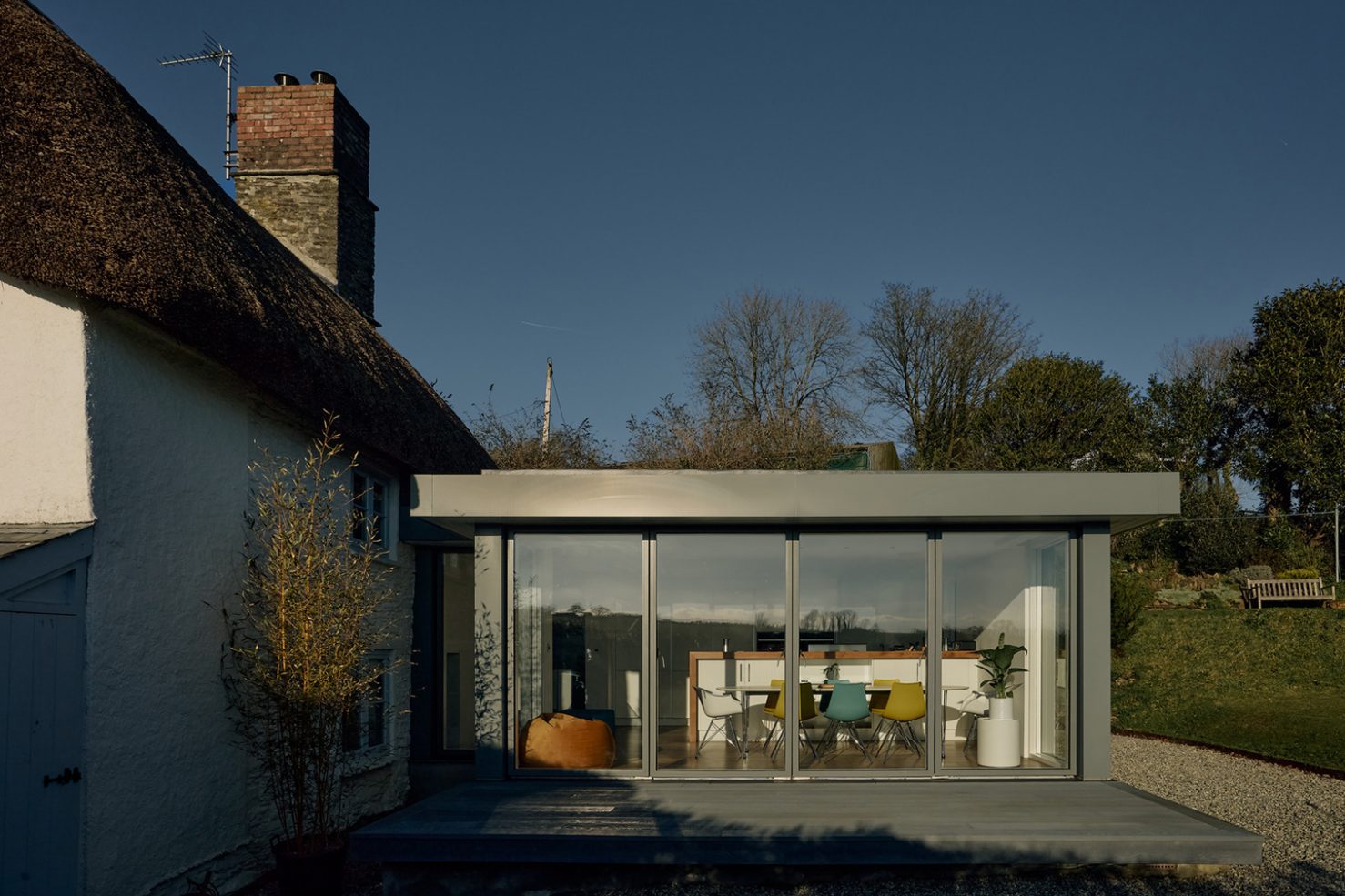 This thatched Devonshire cottage has a modern twist - The Spaces