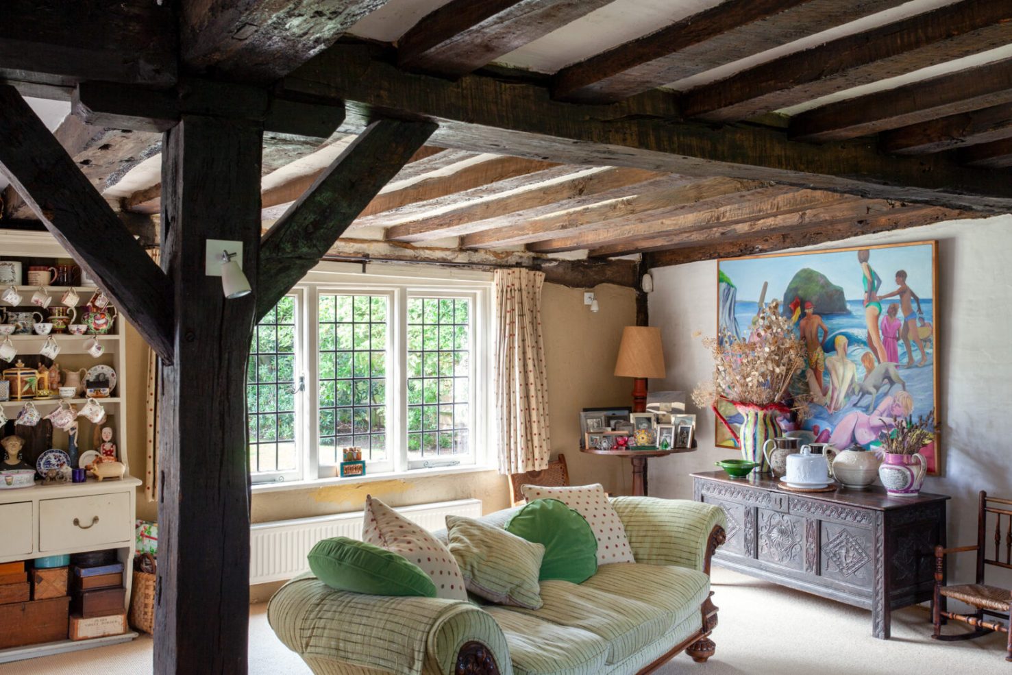 Timber beams are the star at this Harrow post-medieval Hall - The Spaces