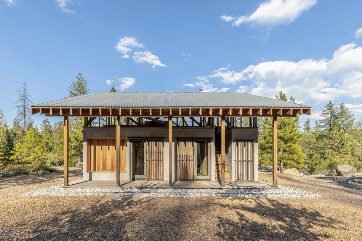 The Mountain House by Atelier Bow Wow sits atop a former gold mine in ...