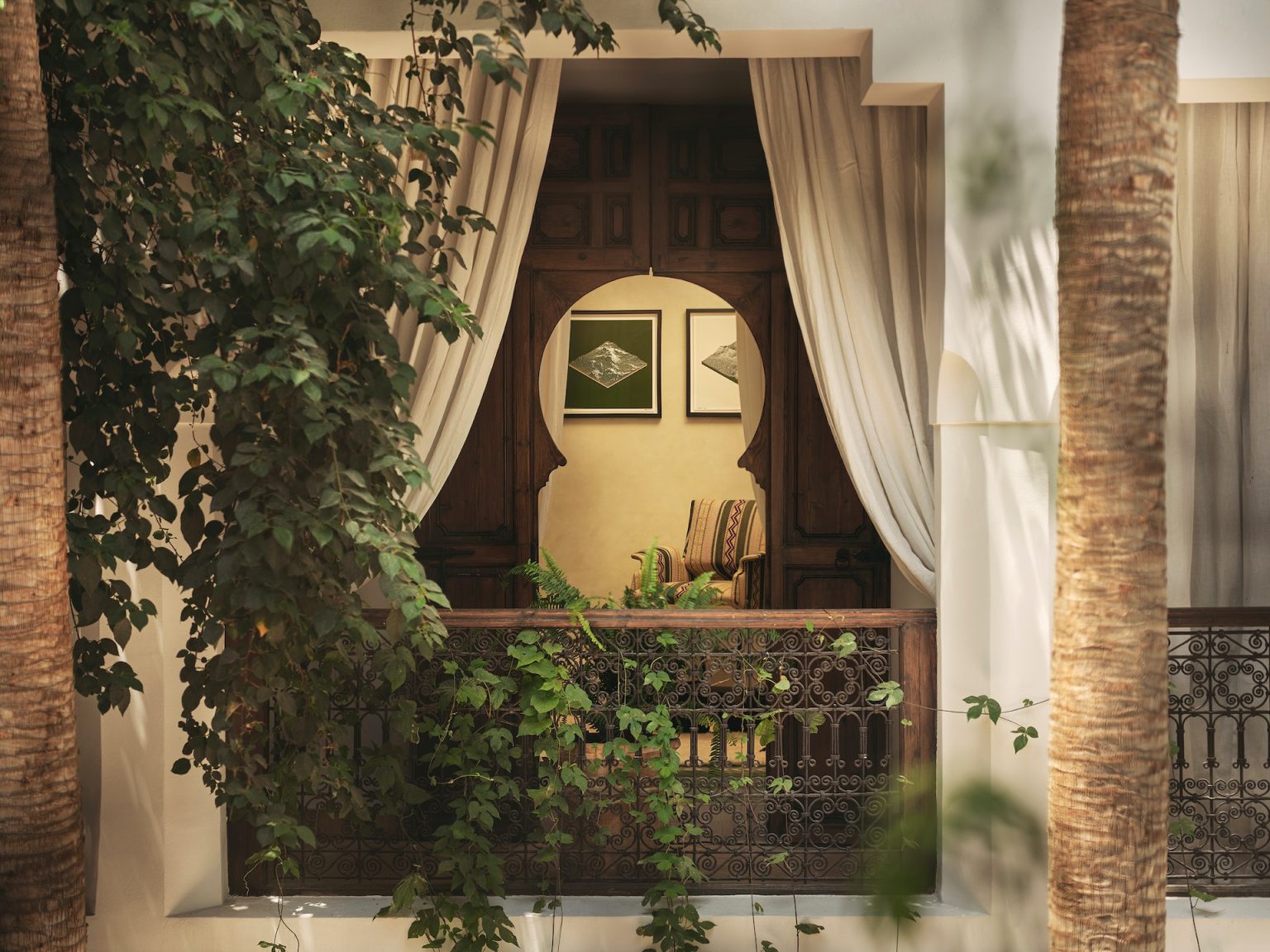 Izza Marrakech’s 14 rooms are dedicated to icons of counterculture