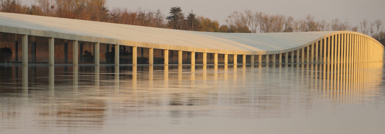 Junya Ishigami’s Zaishui Art Museum glides across the surface of a lake ...
