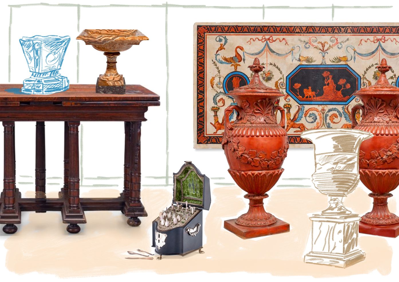 Artist Alexandre Benjamin Navet is teaming up with Christie’s for an ...