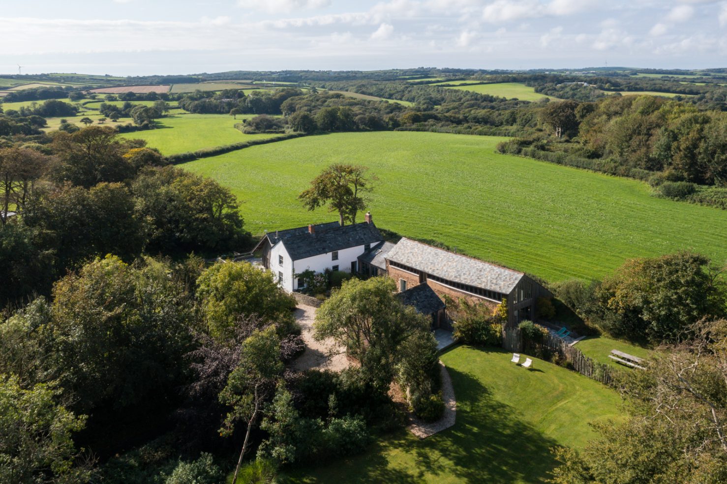 This West Country farmhouse comes with two converted barns and a ...
