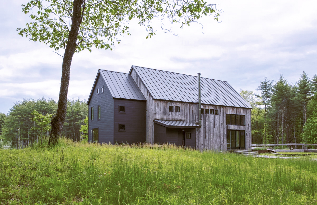 This New York barn home blends soft minimalism and rugged textures ...