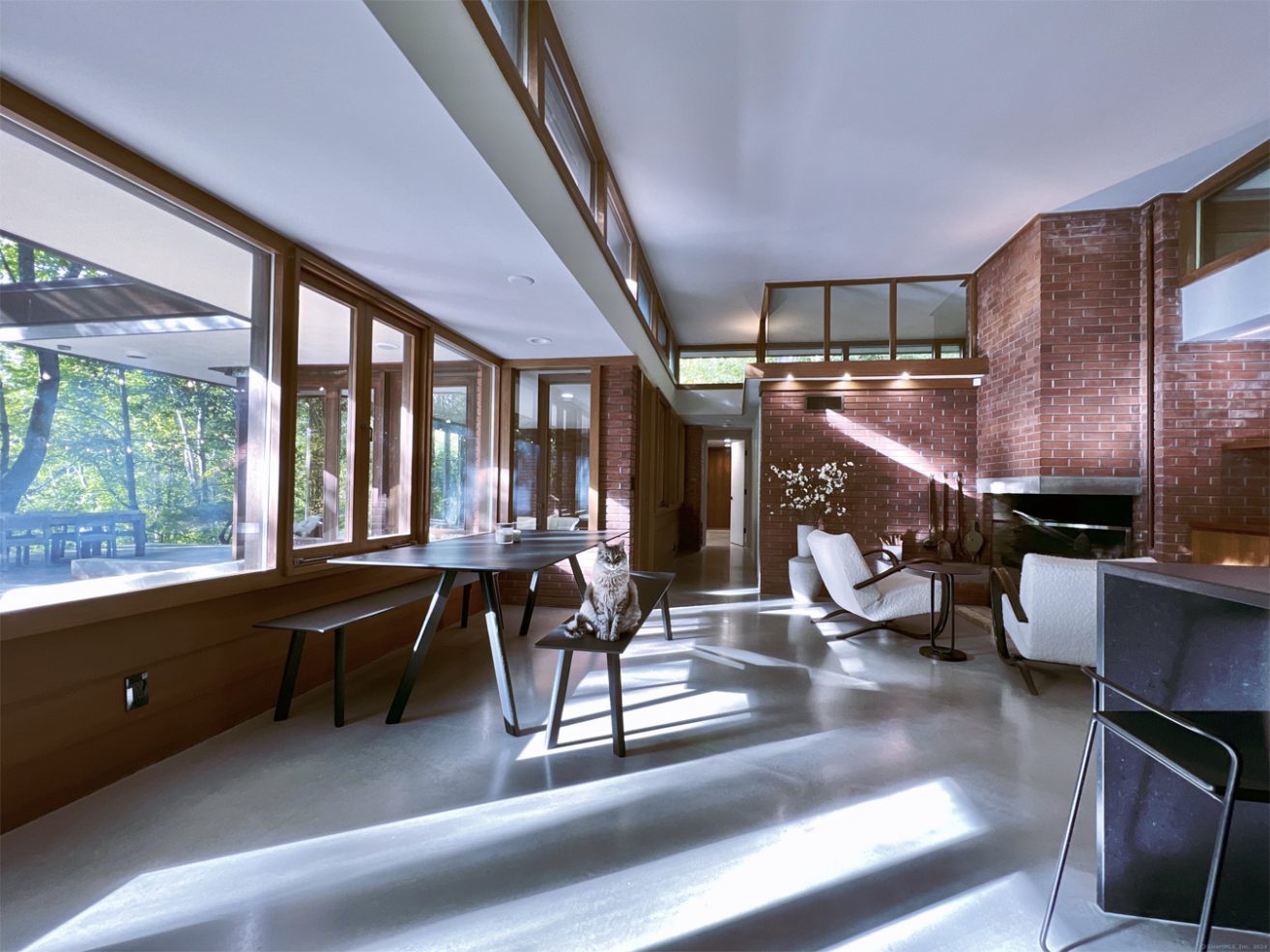 Connecticut home designed by a Frank Lloyd Wright protégé asks for $2 ...