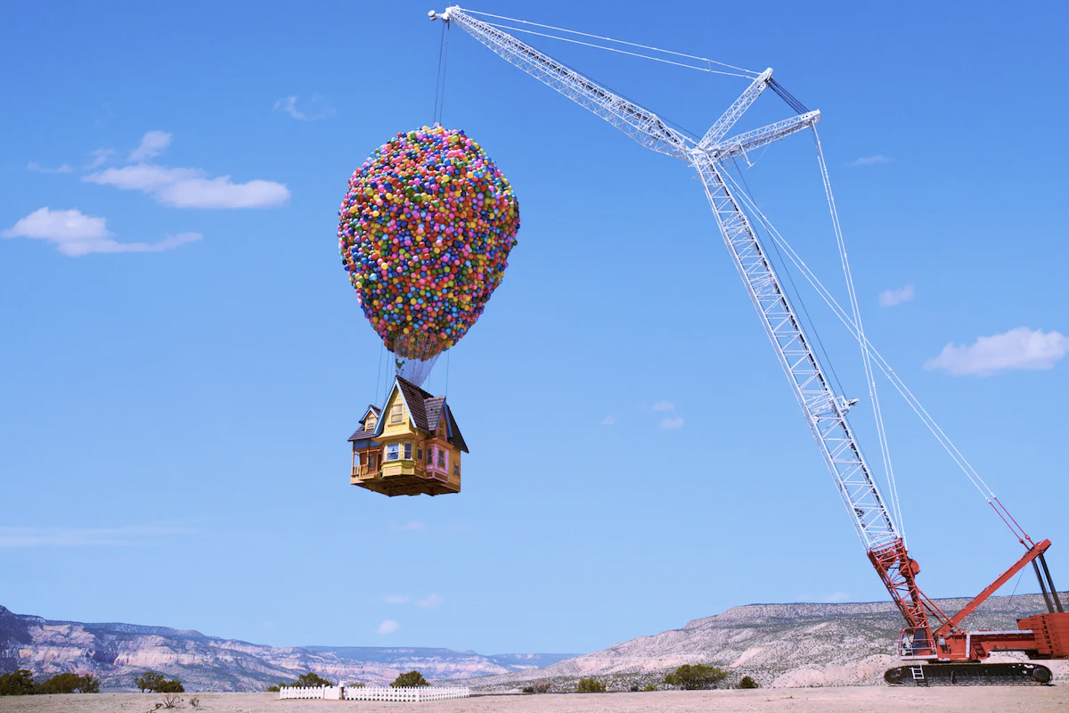 You can now rent the house from 'UP' — and yes, it floats - The Spaces