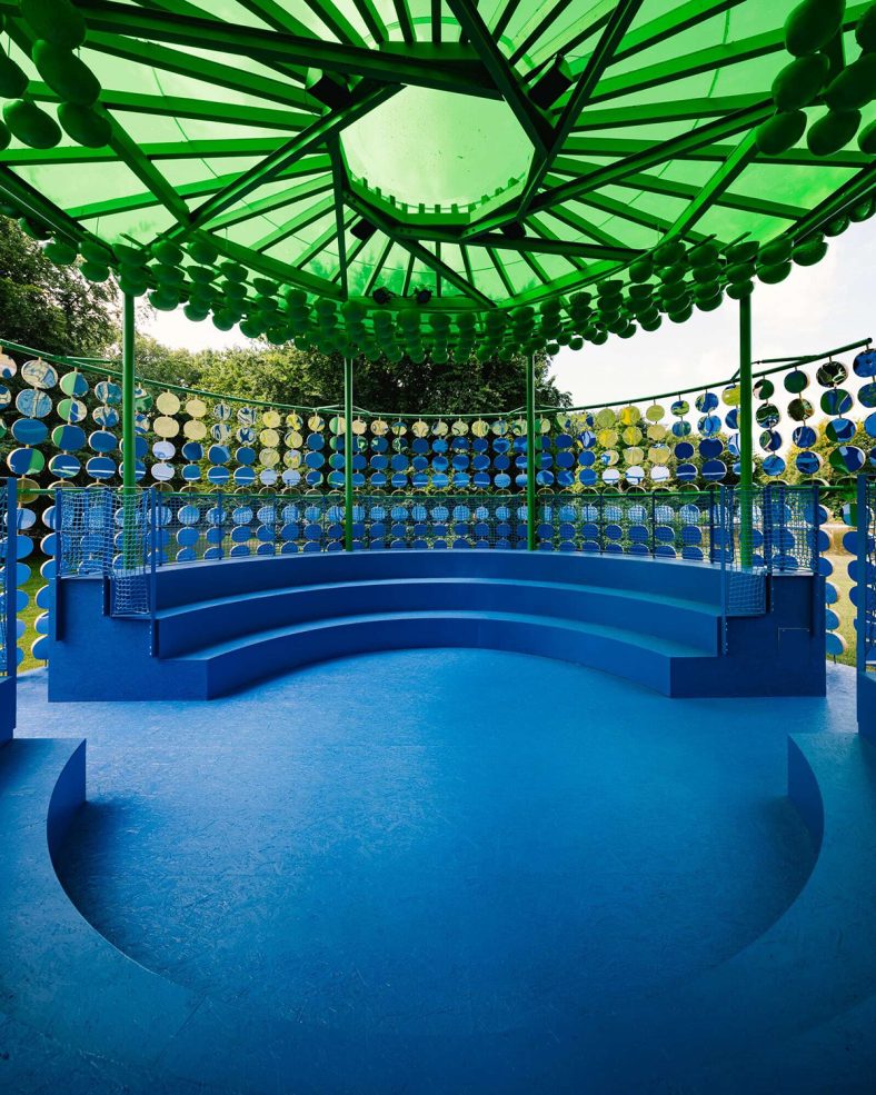 Yinka Ilori unveils a summer pavilion in Berlin - The Spaces