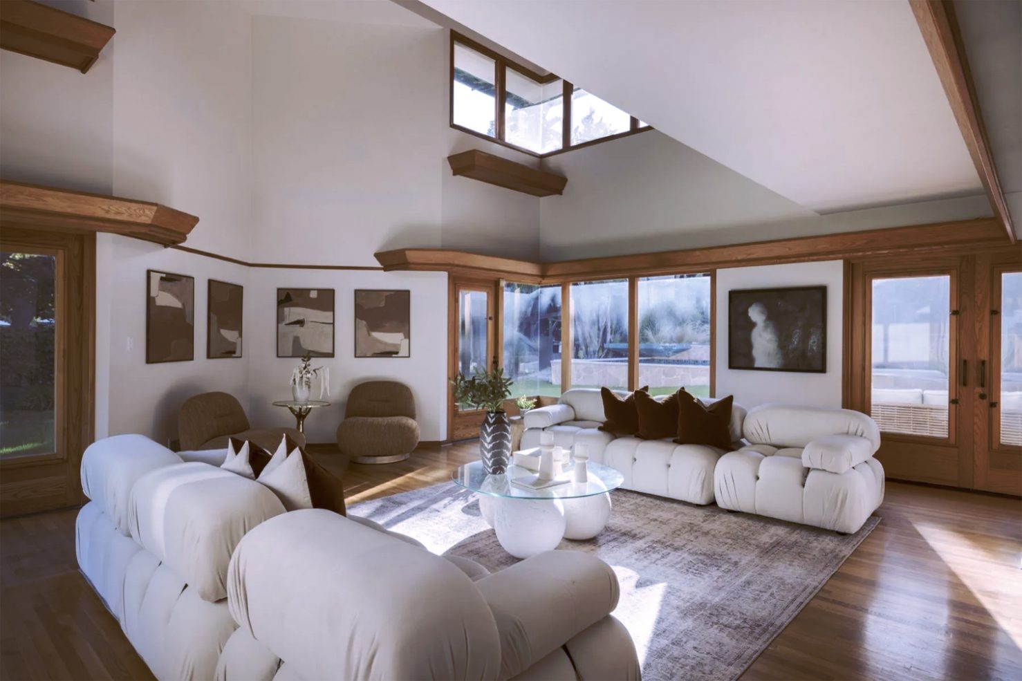 Peek into a Malibu home designed by Lloyd Wright for a composer - The ...