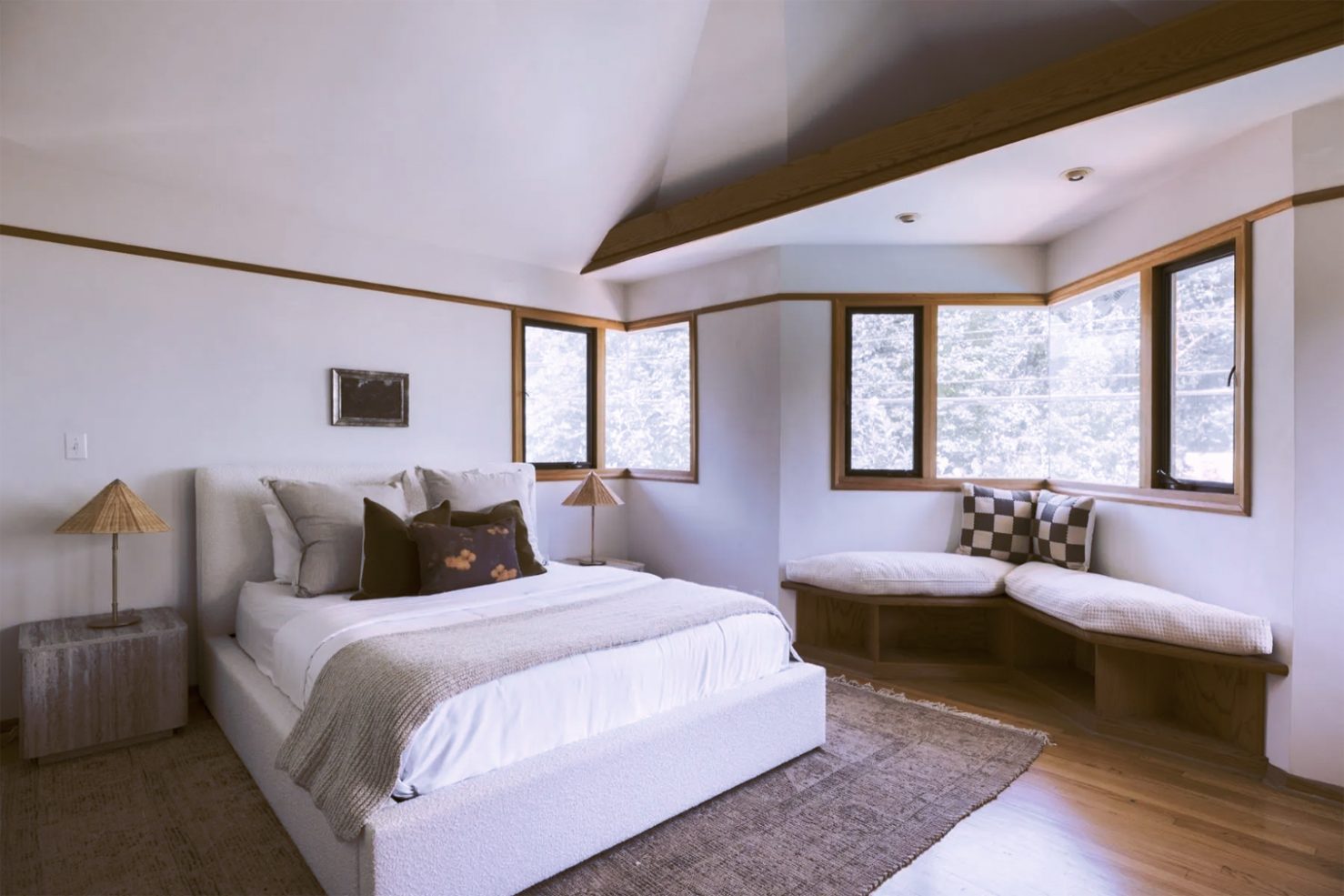 Peek into a Malibu home designed by Lloyd Wright for a composer - The ...