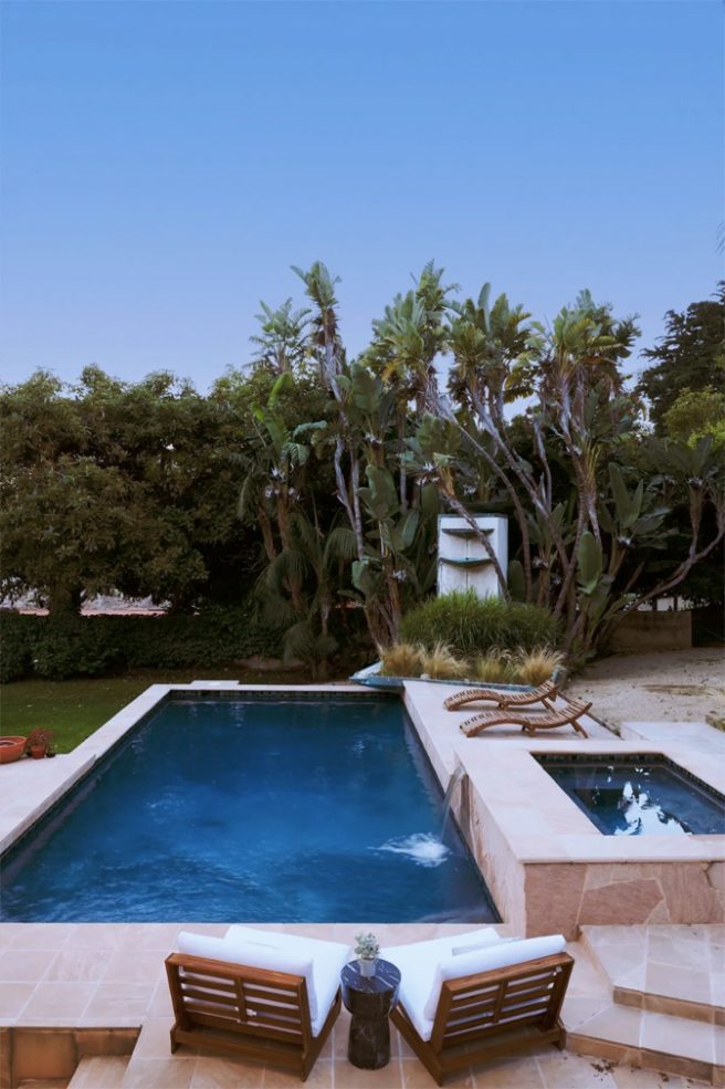 Peek into a Malibu home designed by Lloyd Wright for a composer - The ...