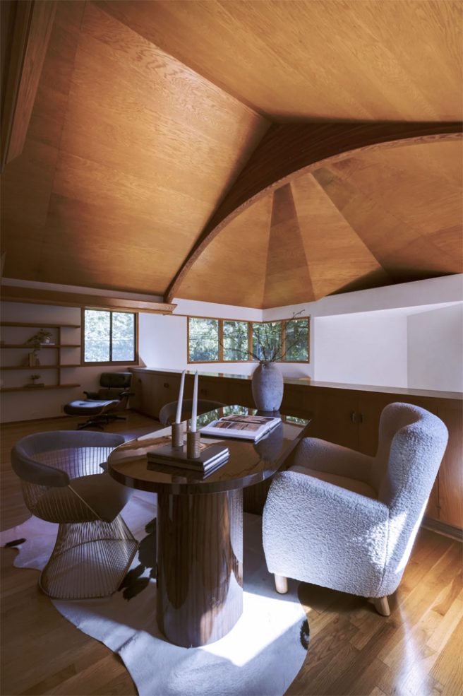 Peek into a Malibu home designed by Lloyd Wright for a composer - The ...
