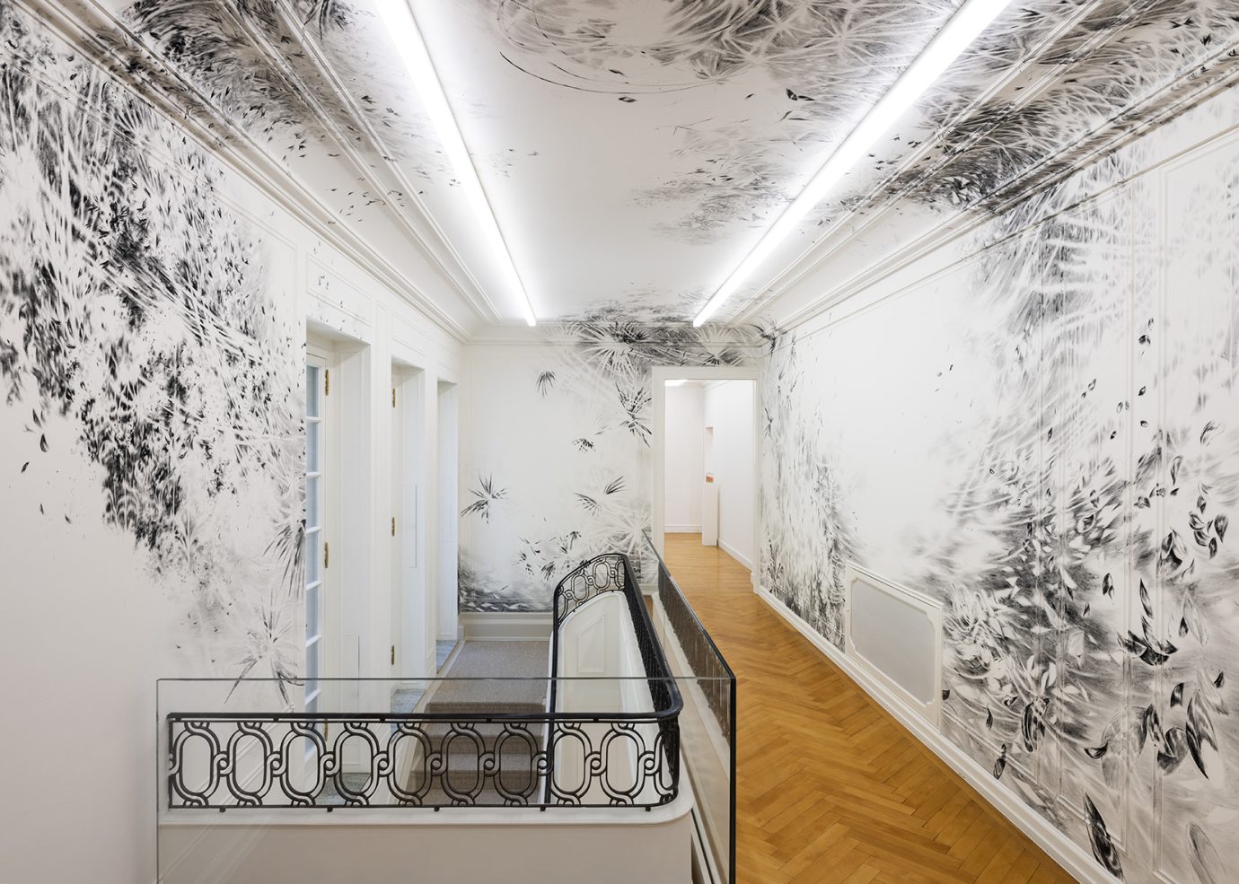 An inflatable acropolis pops up inside Bally Foundation’s Villa Heleneum