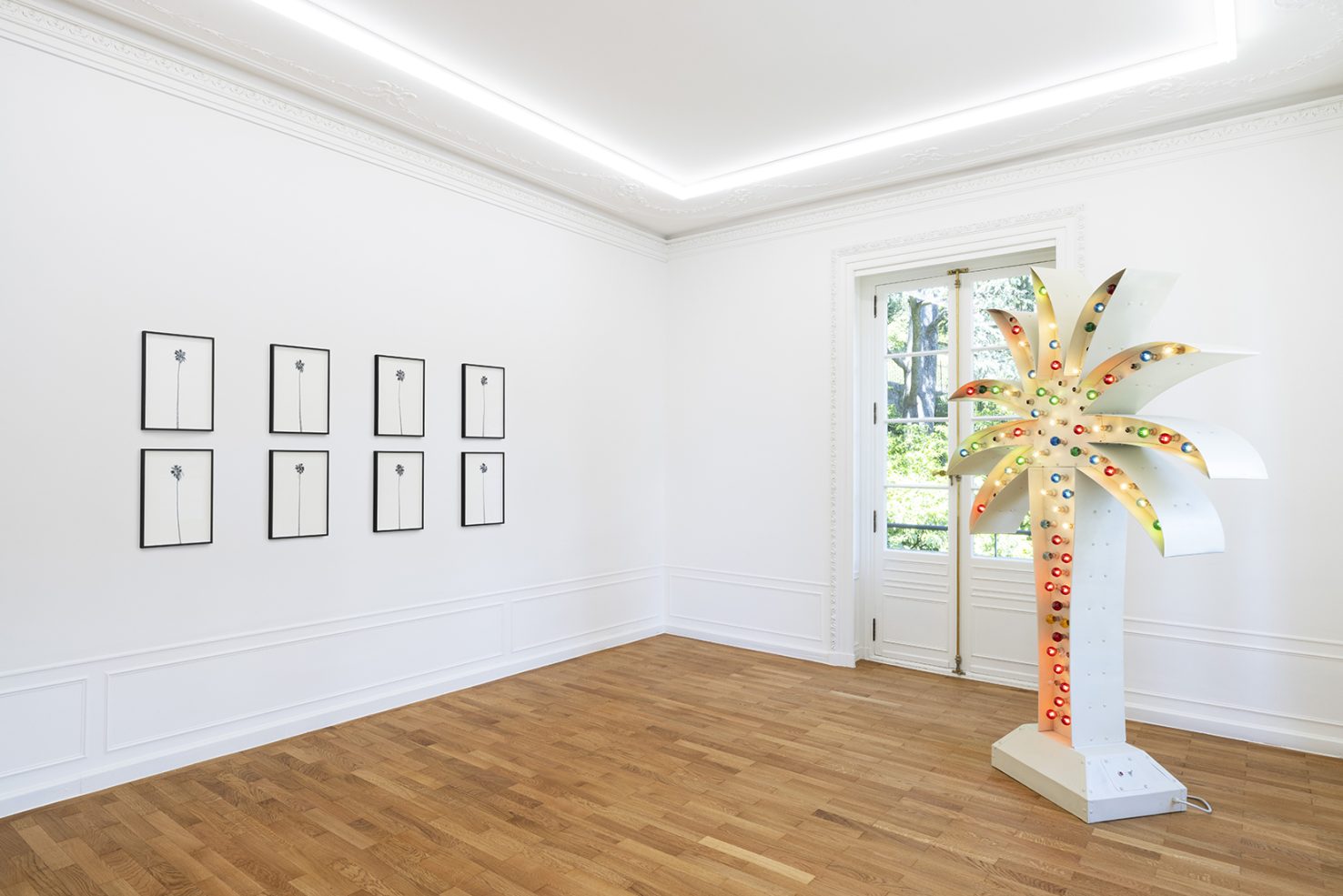 An inflatable acropolis pops up inside Bally Foundation’s Villa Heleneum