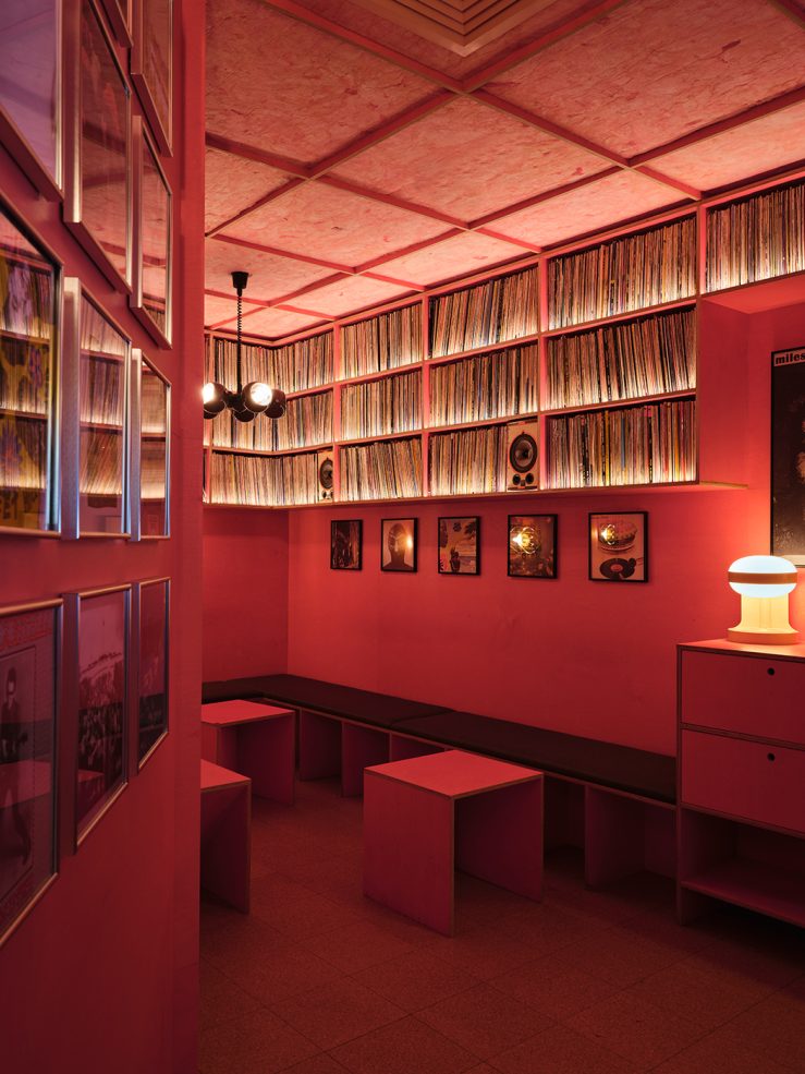 New Sydney listening bar JAM is designed like a giant speaker - The Spaces