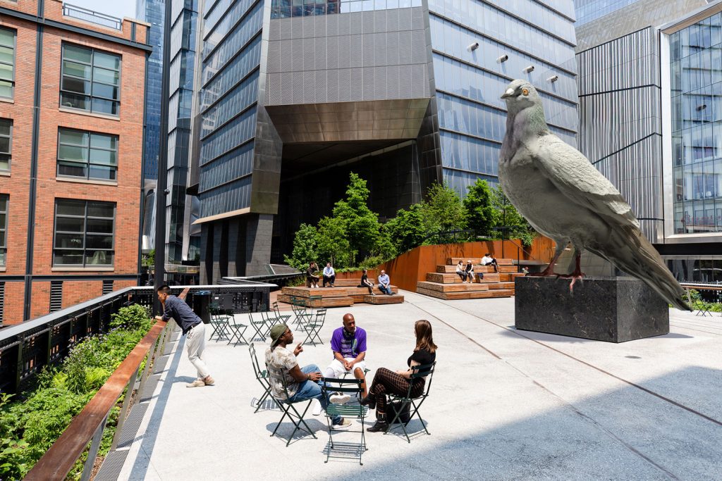 Soon a gigantic pigeon will take roost on the High Line - The Spaces