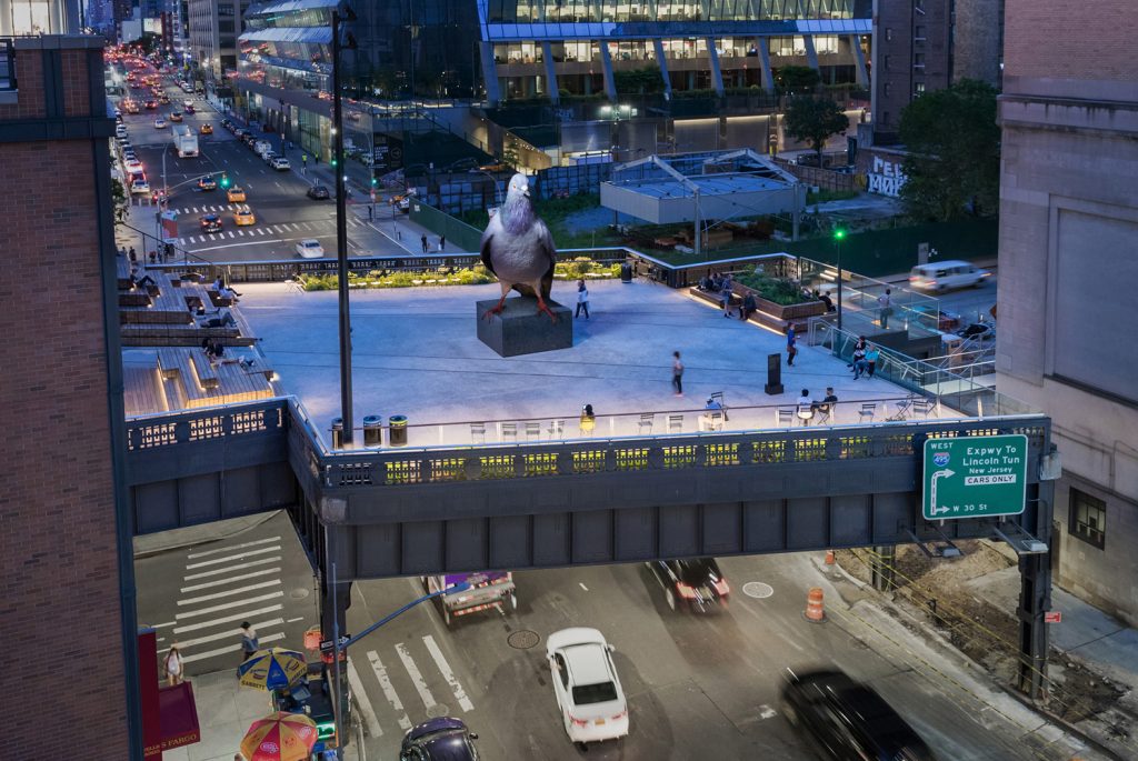 Soon a gigantic pigeon will take roost on the High Line - The Spaces
