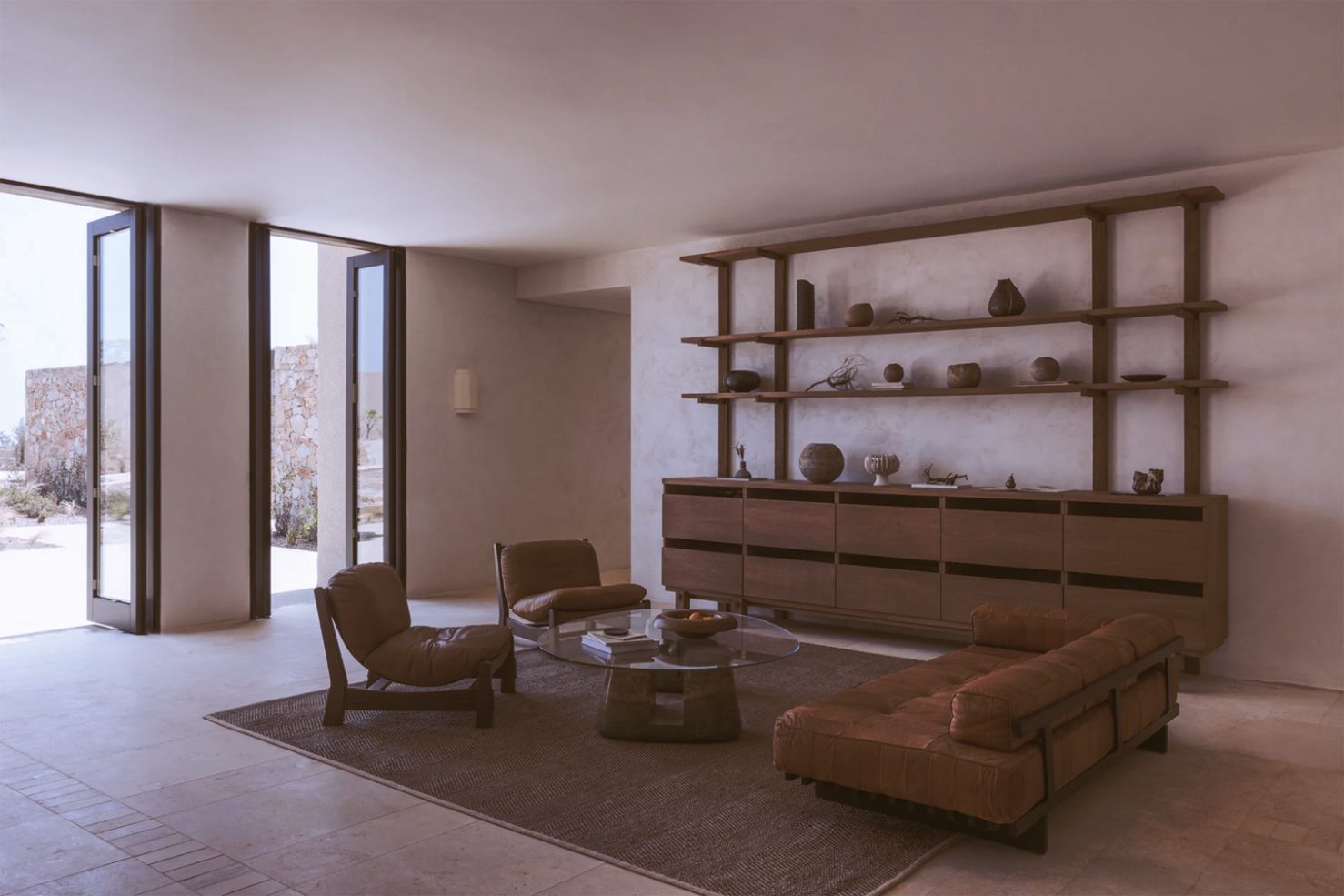 A new resort rises from the wild cliffs of Folegandros - The Spaces