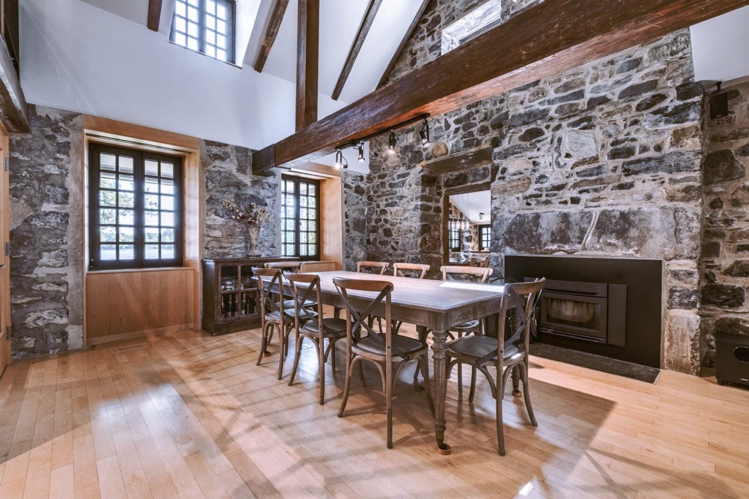 This lakefront Quebec home fuses heritage and modern design - The Spaces