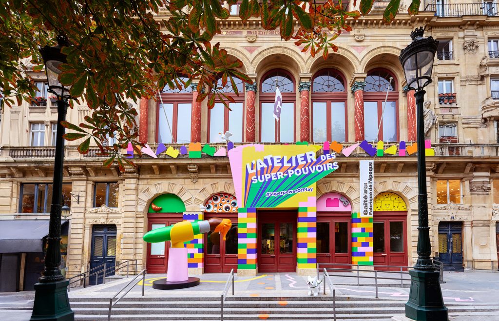 LEGO opens a kids' art gallery called Superpower Studios - The Spaces