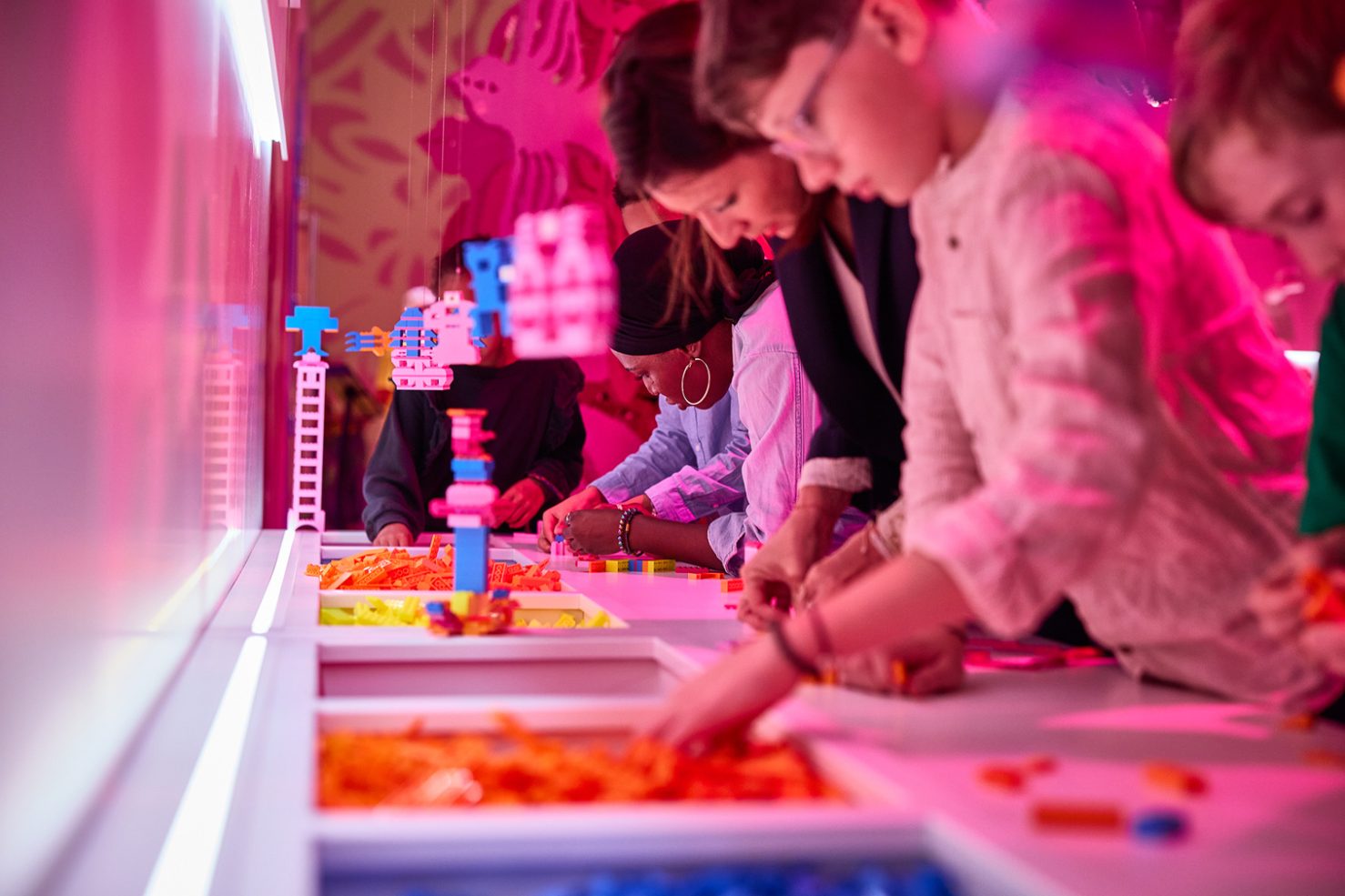 LEGO opens a kids' art gallery called Superpower Studios - The Spaces