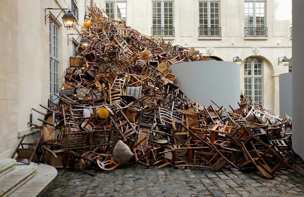 Towering stained-glass windows cast an ethereal glow across Dior’s SS21 ...