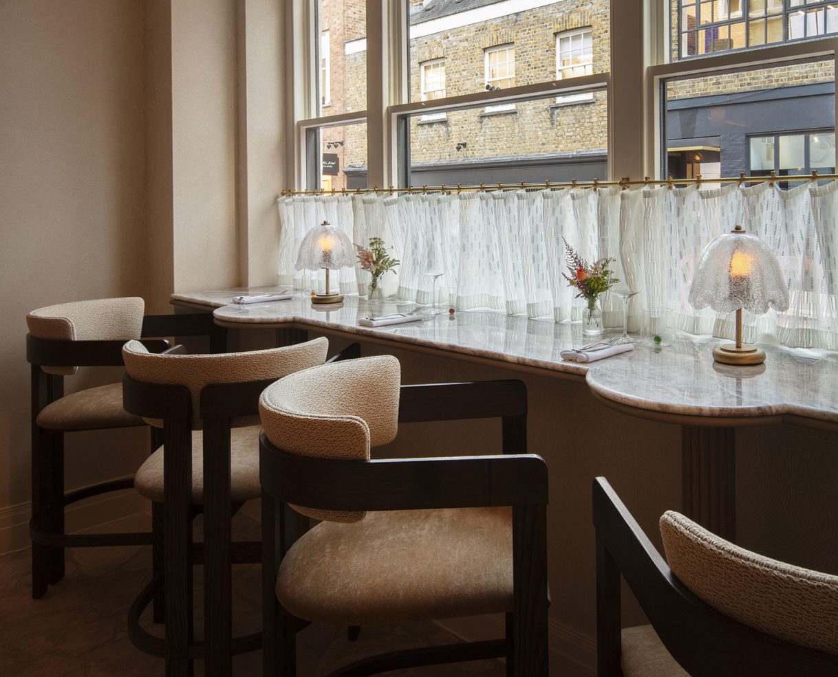 A new London hideaway transports diners into the woods - The Spaces