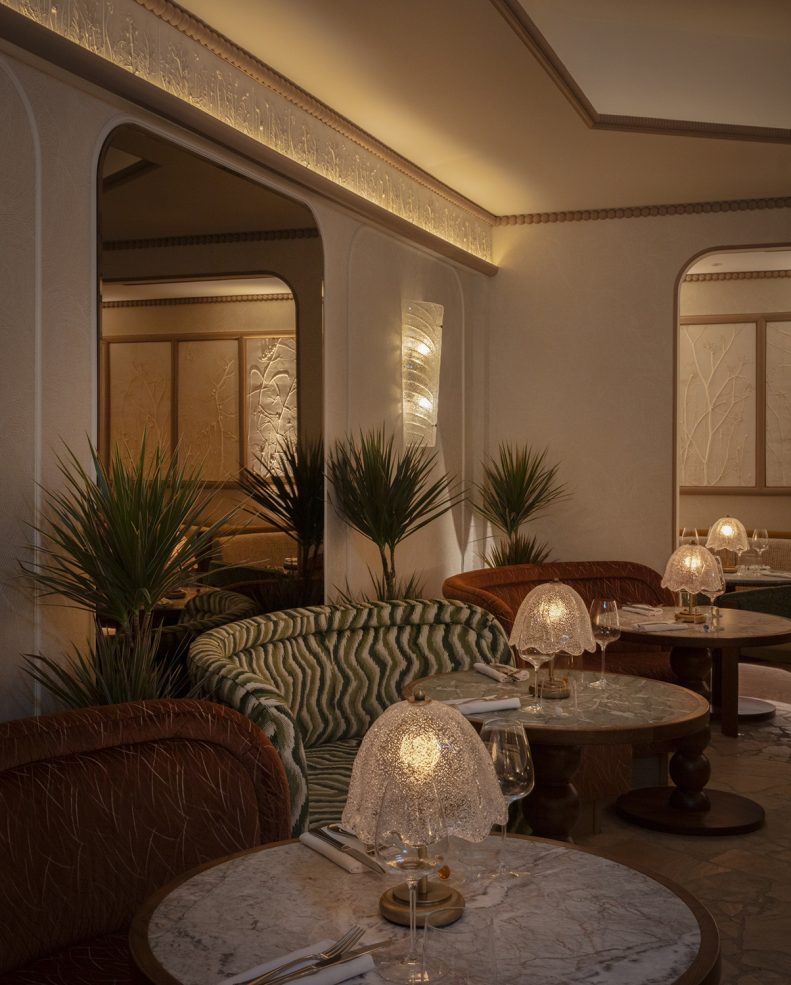 A new London hideaway transports diners into the woods - The Spaces