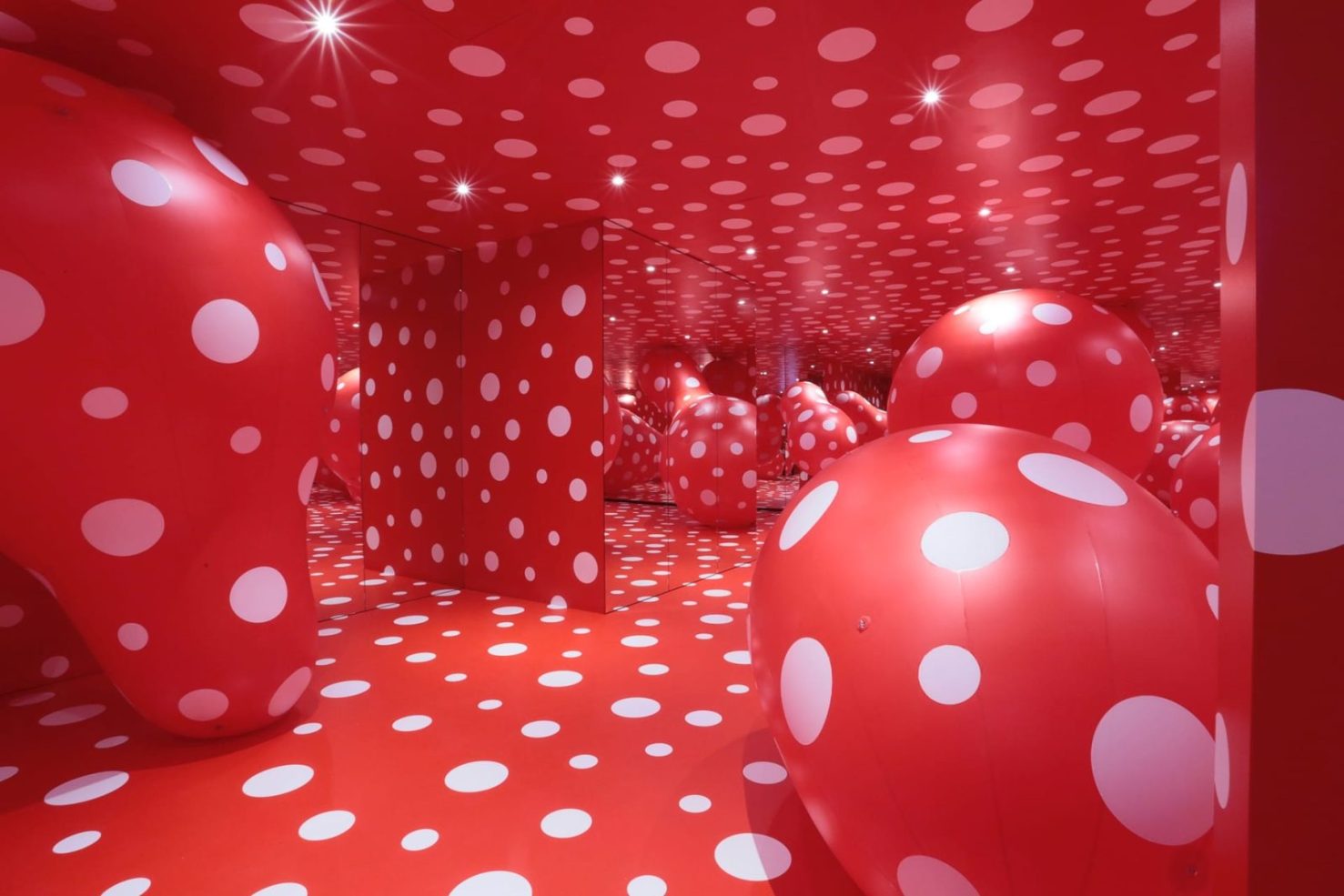 Polka dot trees announce Yayoi Kusama’s arrival in Melbourne - The Spaces