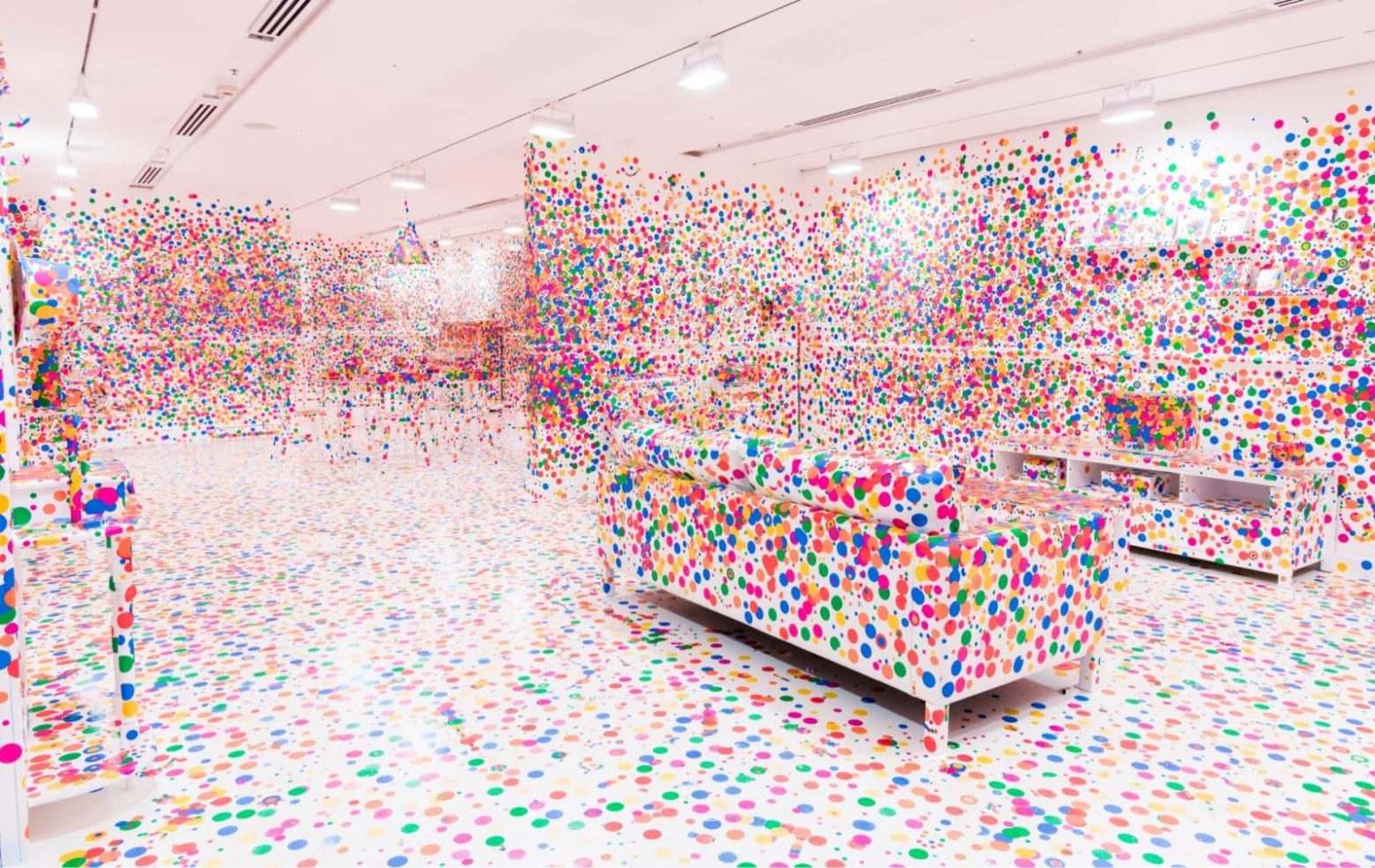 Polka dot trees announce Yayoi Kusama’s arrival in Melbourne - The Spaces
