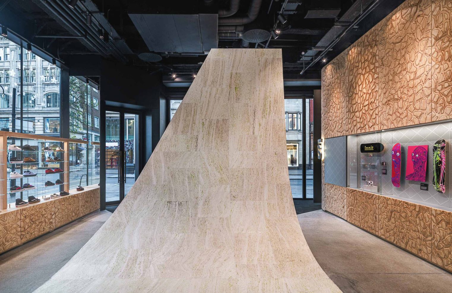 Vans revamps its West London flagship store as a skatepark - The Spaces