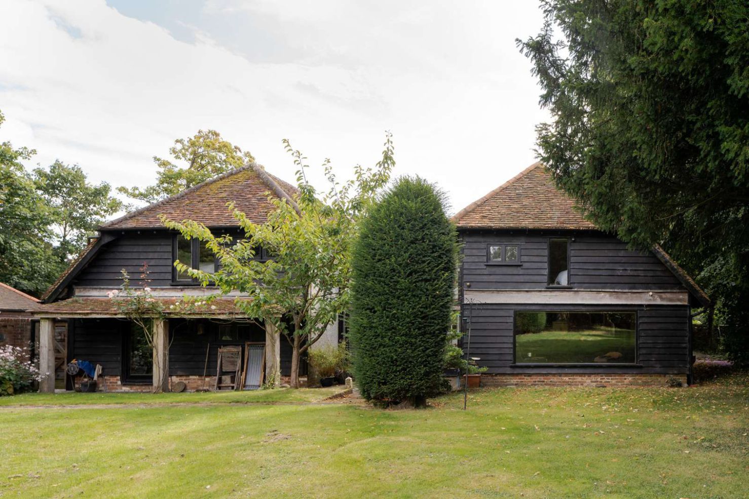 A Buckinghamshire barn conversion hits a high note - The Spaces